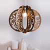 Australian Bloom Timber Pendant (Eco Timber Veneer) - Lumera Living