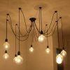 Industrial Octopus Pendant Light Feature (Black) - Lumera Living