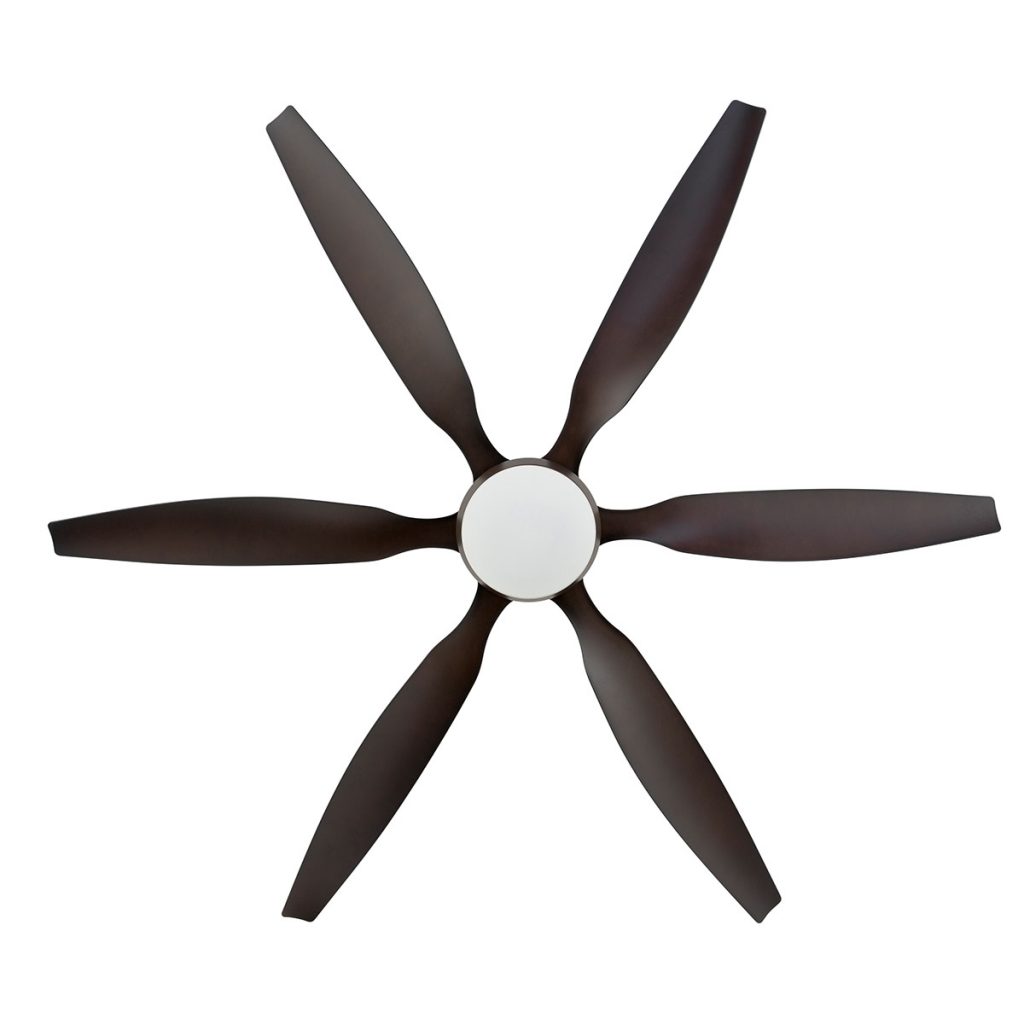 Brilliant DC Aviator Ceiling Fan 66" with Light. Oil Rubbed Bronze ...