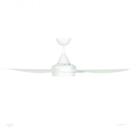 Brilliant Vector Ceiling Fan 48" In White | Lumera Living