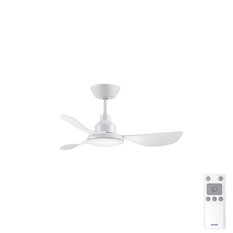 Ventair DC Glacier Ceiling Fan 36 inch. White | Lumera Living Australia